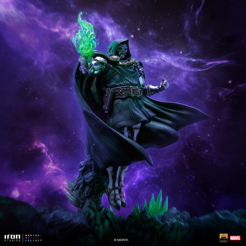 Statue Doctor Doom Deluxe - Infinity Gauntlet Diorama - Art Scale 1/10 ...