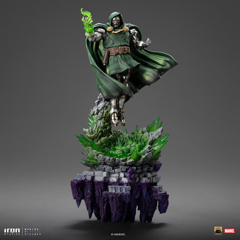 Statue Doctor Doom Deluxe - Infinity Gauntlet Diorama - Art Scale 1/10 ...