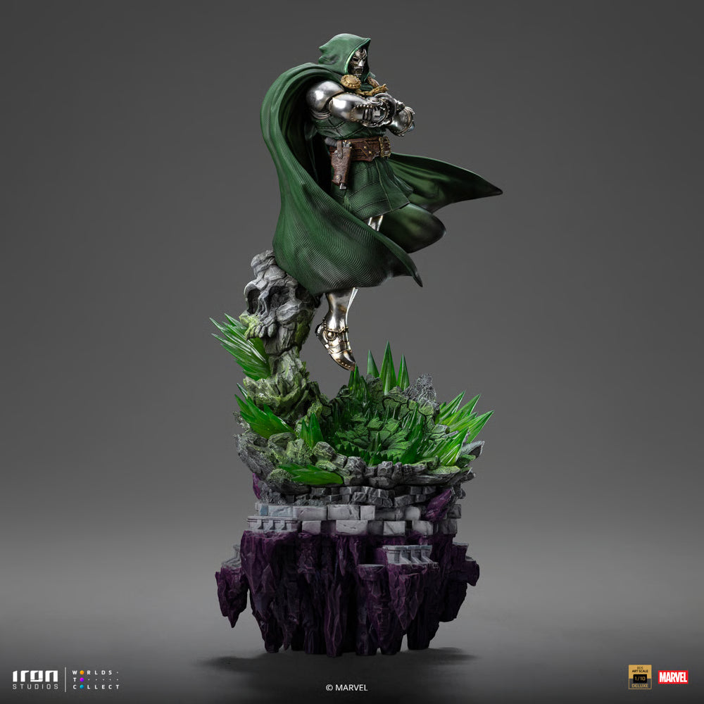 Statue Doctor Doom Deluxe - Infinity Gauntlet Diorama - Art Scale 1/10 ...