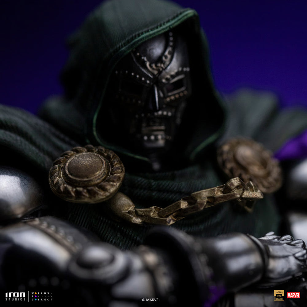 Statue Doctor Doom Deluxe - Infinity Gauntlet Diorama - Art Scale 1/10 ...